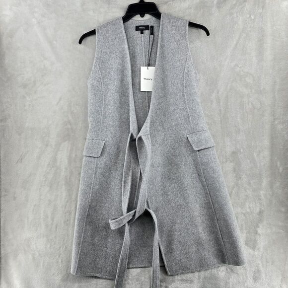 Theory | Jackets & Coats | Theory Vest In Doubleface Coat Woolcashmere ...